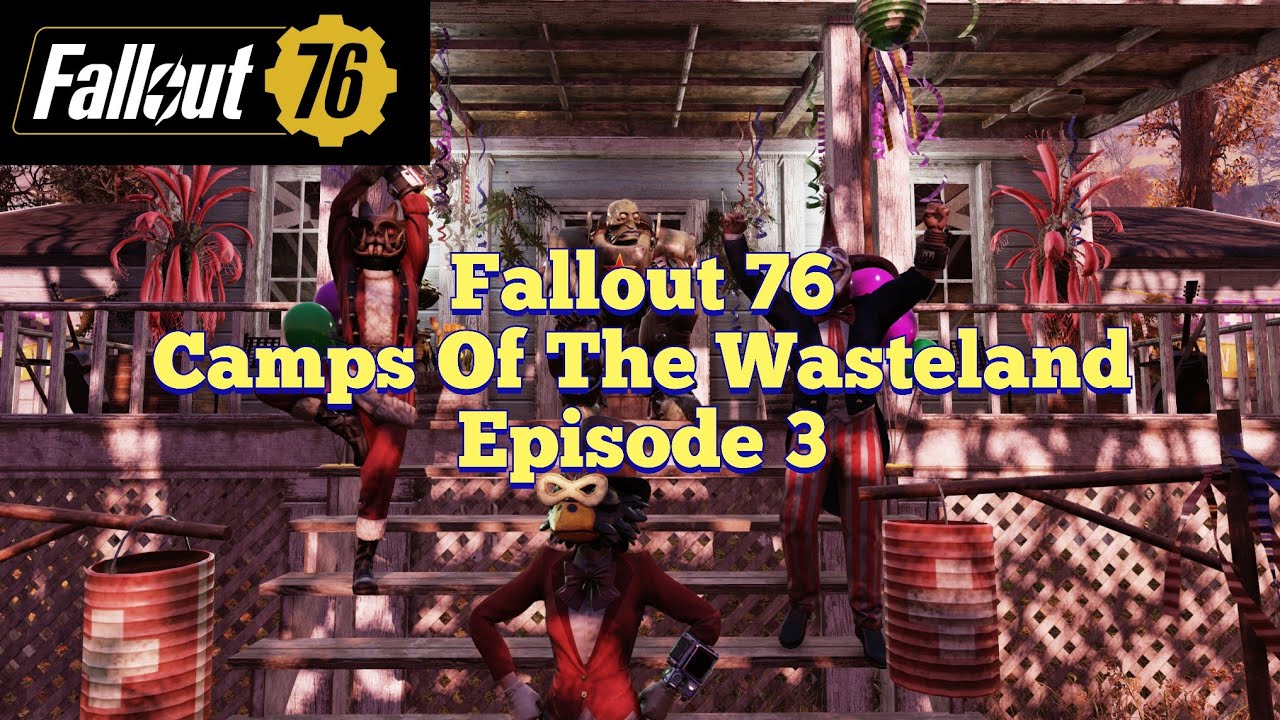 Fallout 76 Camps of the Wasteland Ep 3 ( Open Plan House & Billboard ...