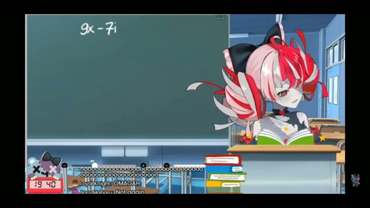  Math Stream Ollie Equation 9x 7i Is Greater 3 3x 7u Let s hololive