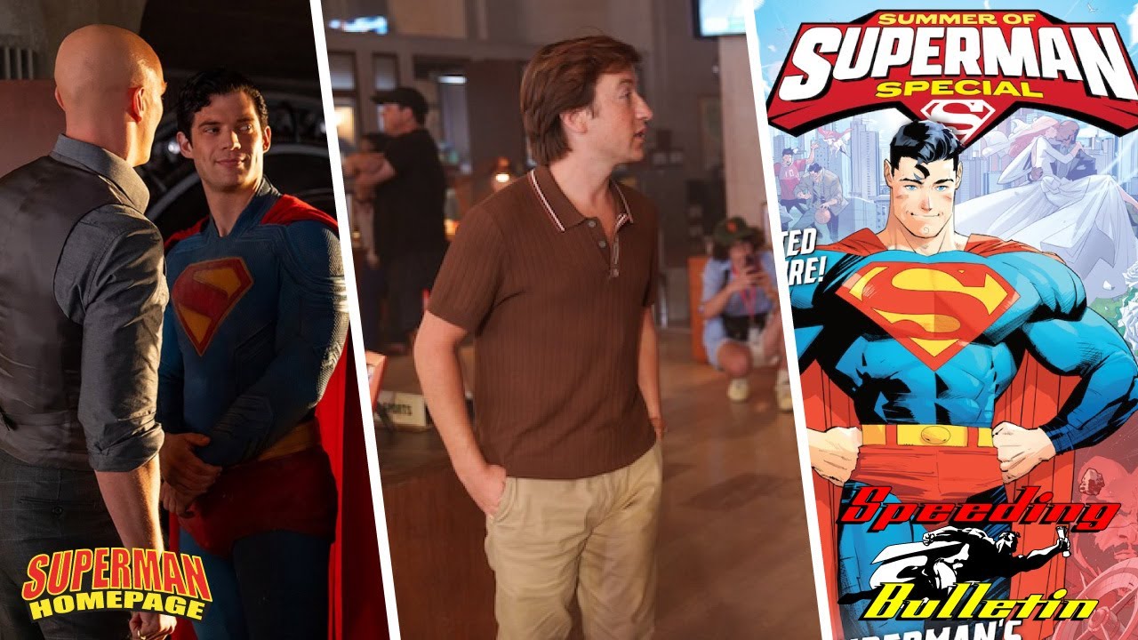 First Photo of Superman and Lex Luthor Together for New Movie ...