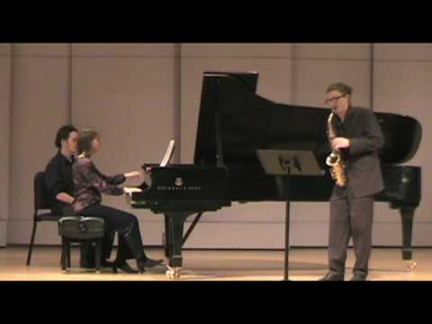 Sonata for Alto Sax & Piano (2008), by Matt Browne