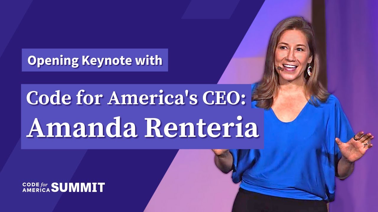 Opening Keynote with Amanda Renteria - YouTube