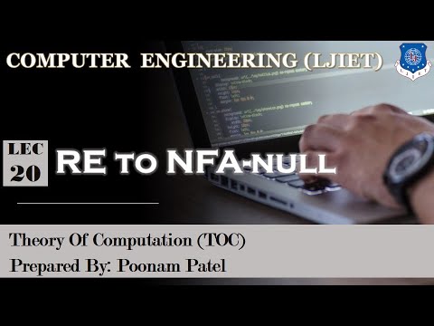Lecture-20_RE to NFA-null conversion | Theory of Computation | Computer ...