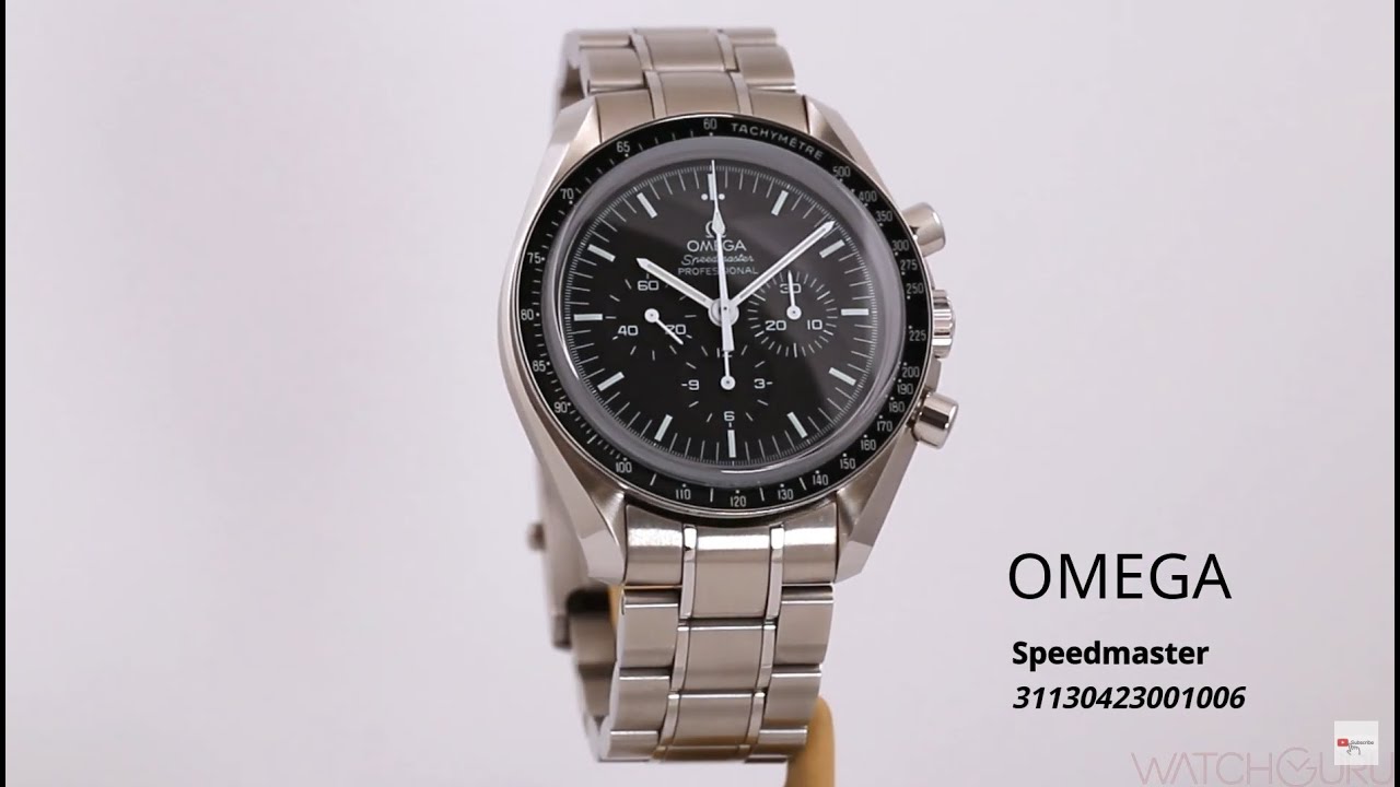 אומגה ספידמאסטר מון-ווטש גב שקוף - Omega Speedmaster Moonwatch Clear ...