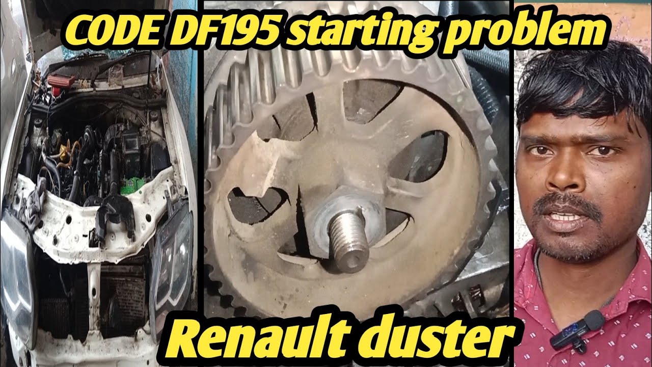 Renault duster code Df195 starting problem - YouTube
