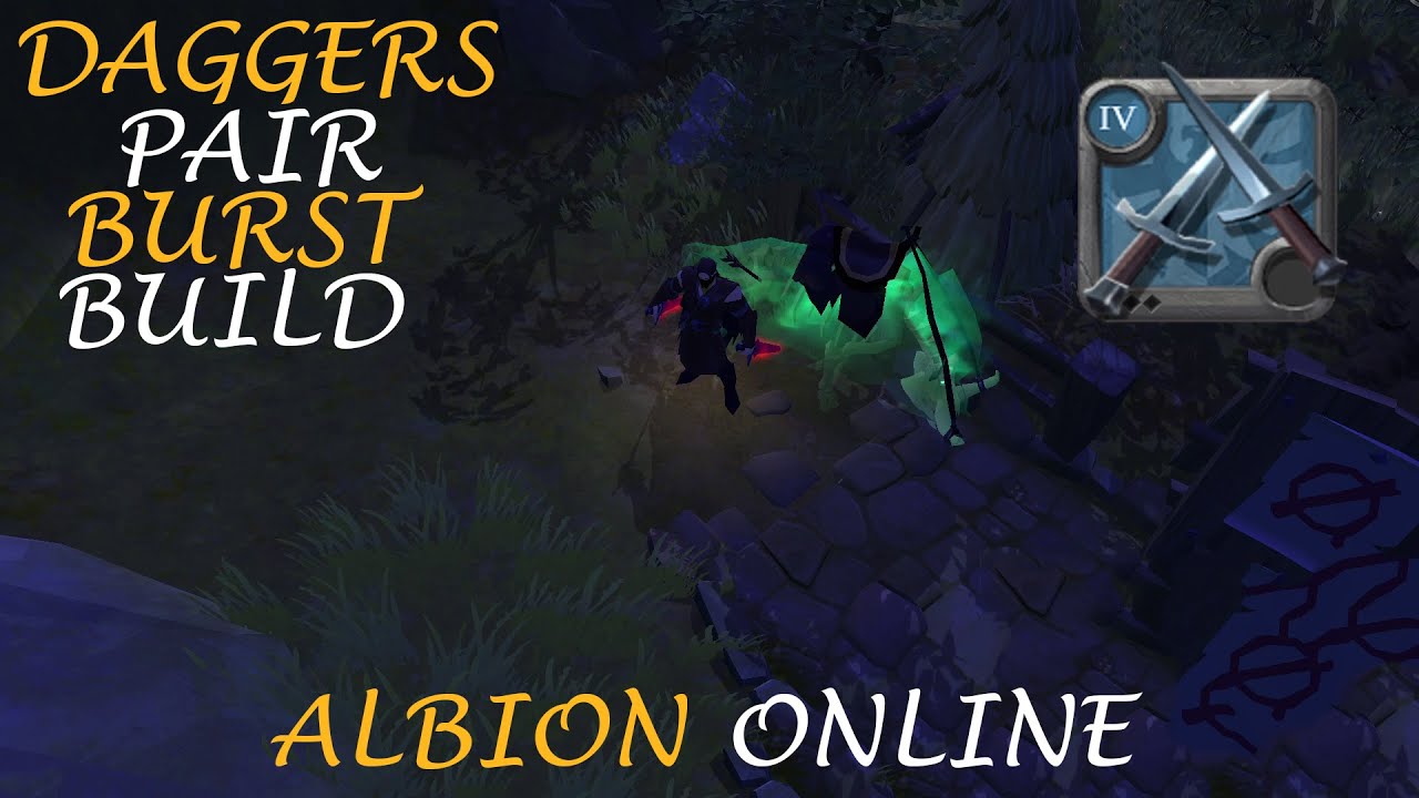 Daggers Pair Burst/Damage Build - Albion Online - YouTube