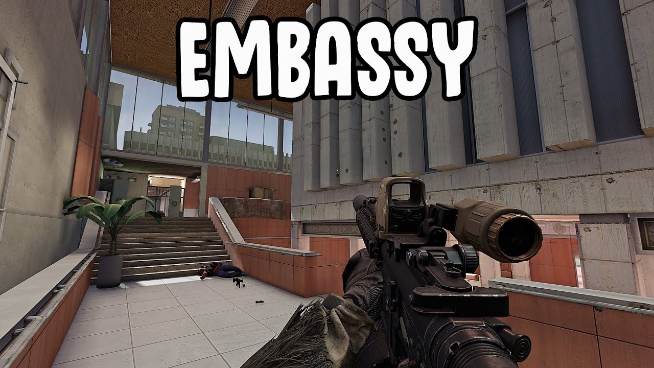 New Map Insurgency 2014 remake EMBASSY Insurgency Sandstorm Mods - YouTube