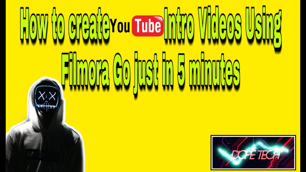 How to create best intro for your youtube video. Make intro like pro ...