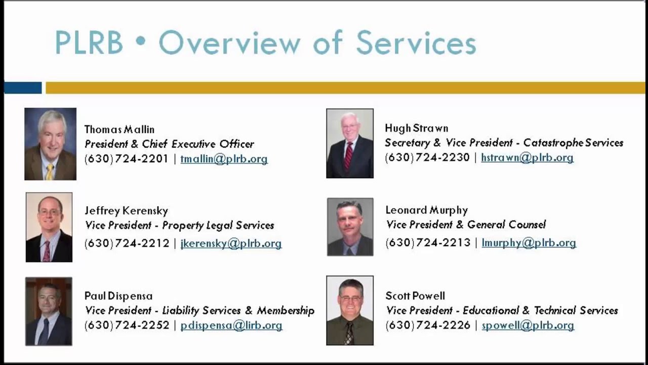 PLRB Services Introduction - YouTube