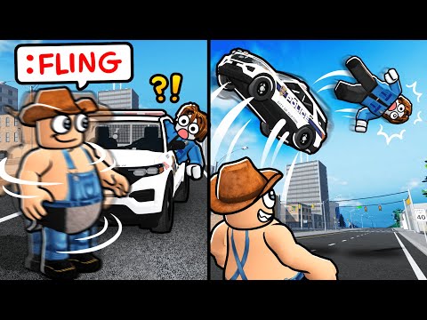 My GLITCHED Roblox Avatar FLINGS EVERYTHING