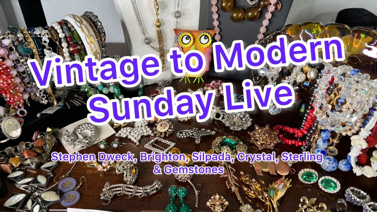 Vintage to Modern Sunday Jewels Lots of Brighton & Gemstones #jewelry # ...