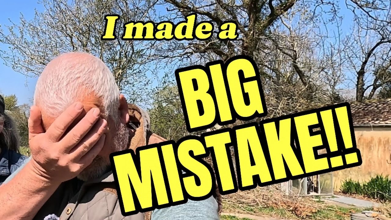 I made a BIG MISTAKE and trimming the outside banking. DIY renovation ...