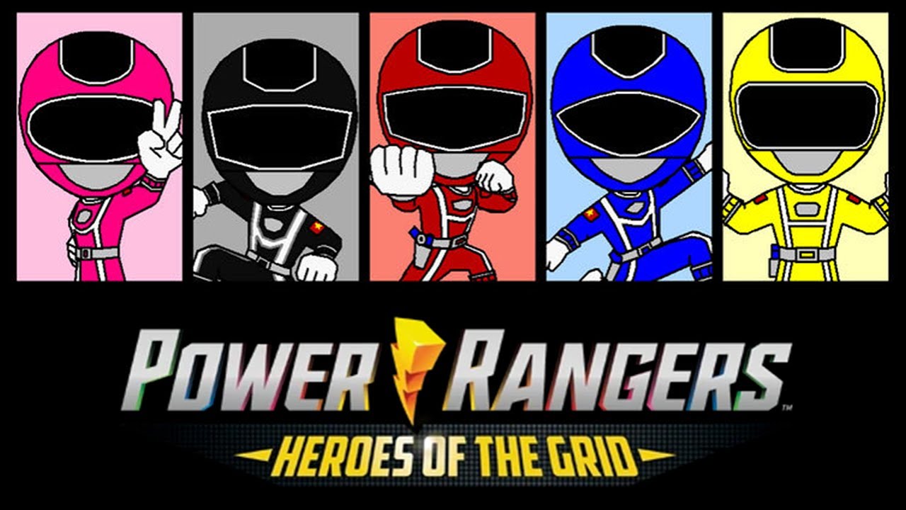 Power Rangers Heroes of the Grid - Theme Song - YouTube