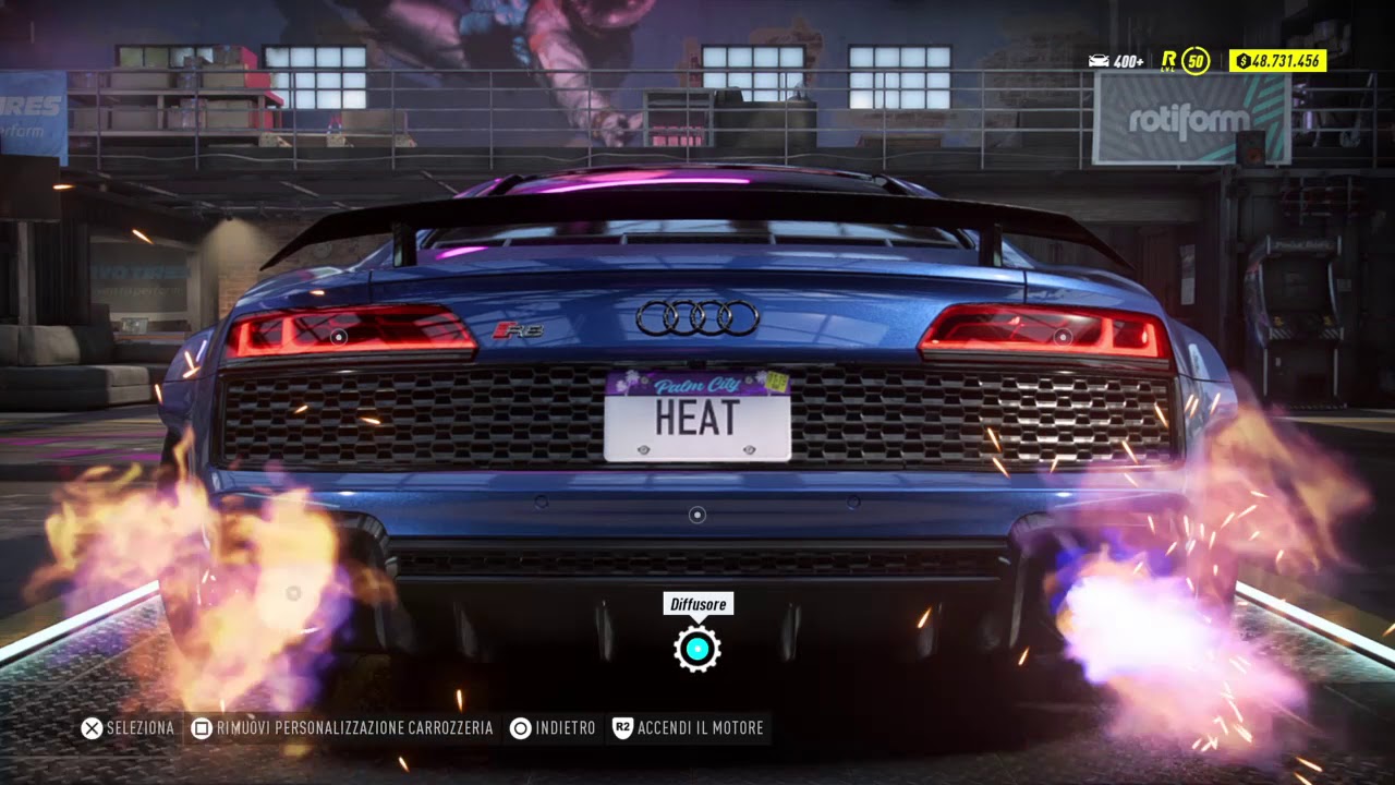 Need for Speed™ Heat | Audi R8 V10 Performance 2019 | Modifiche - YouTube