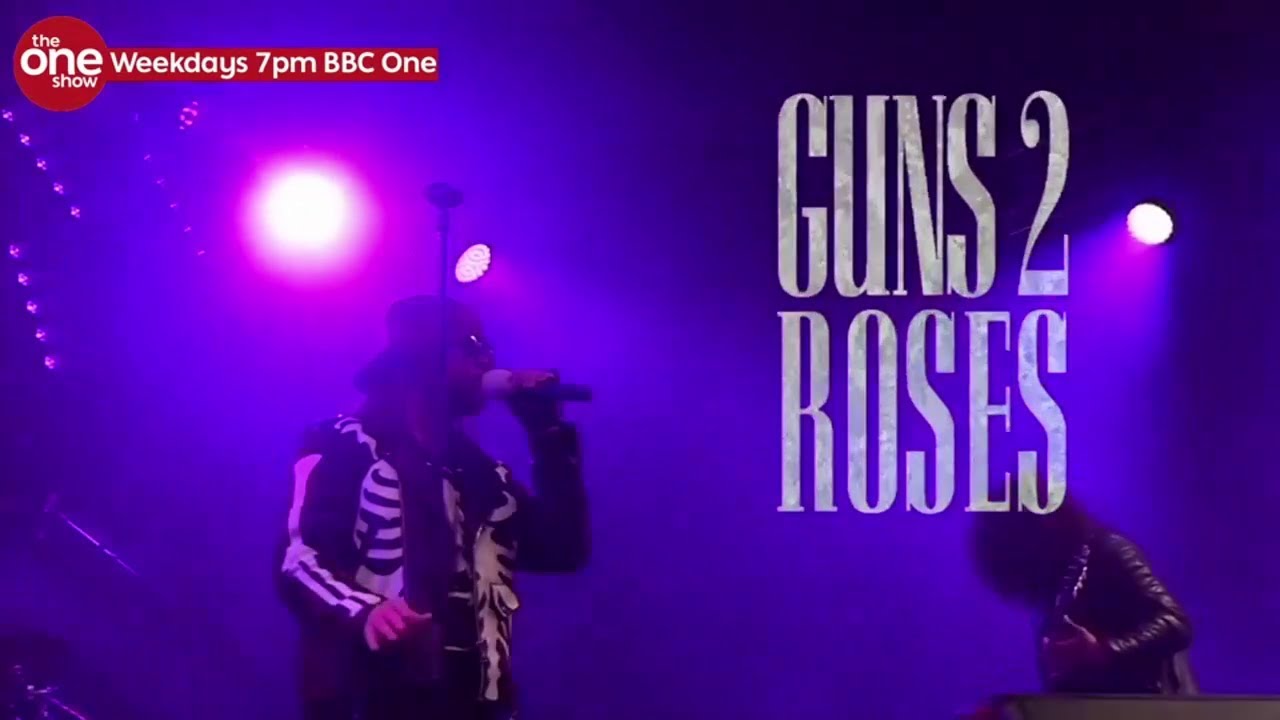 BBC One - The One Show - GUNS 2 ROSES - YouTube
