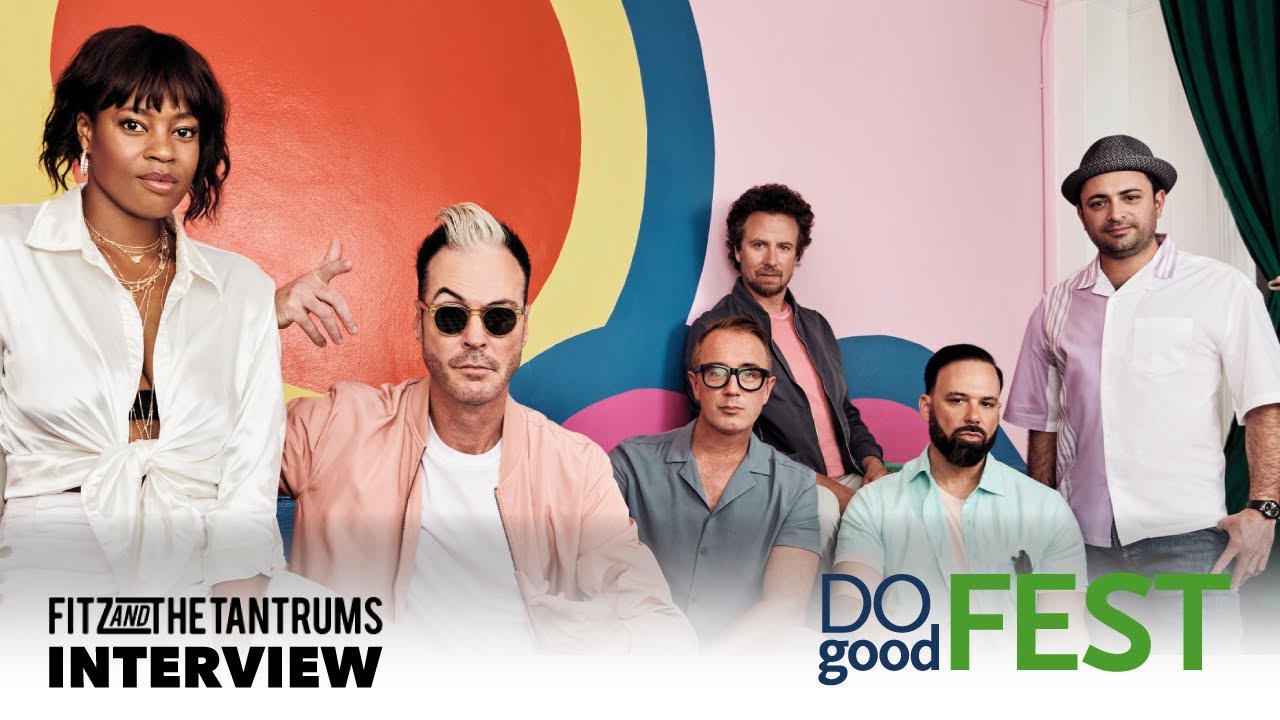 Fitz and The Tantrums Interview at Do Good Fest 2024 - YouTube