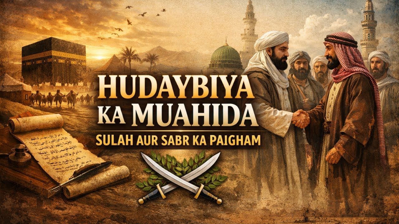 Hudaybiya ka Muahida — Sulah aur Sabr ka Paigham - YouTube