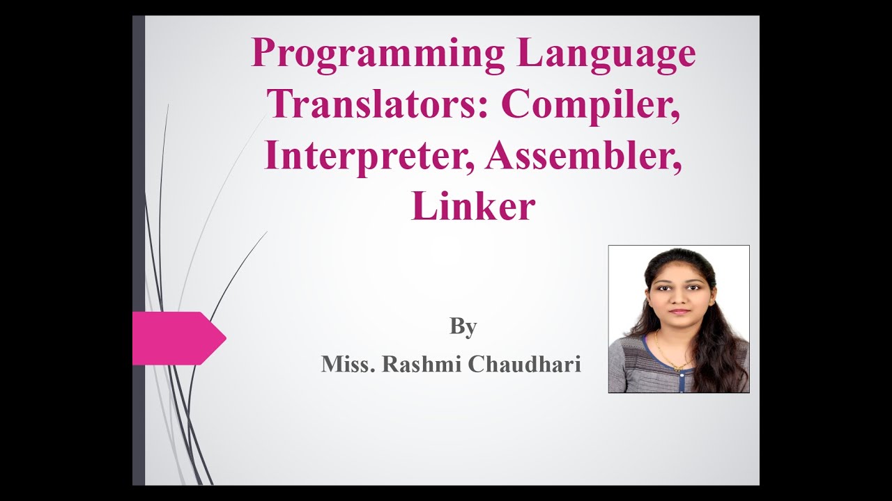 Programming Language Translators Compiler Interpreter Assembler 5870