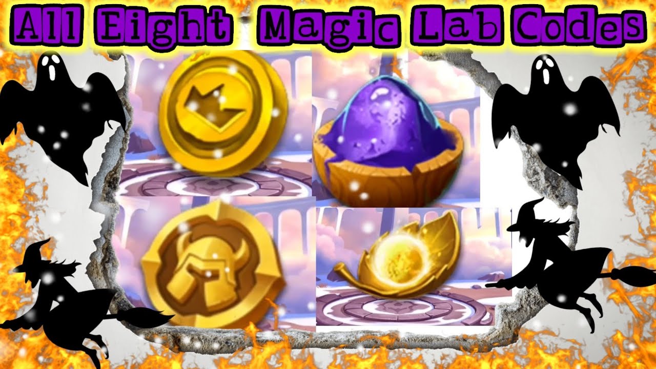All Eight Magic Lab Codes | Codes For December 2022 | Free Rewards #castleclash #cbcevent - YouTube