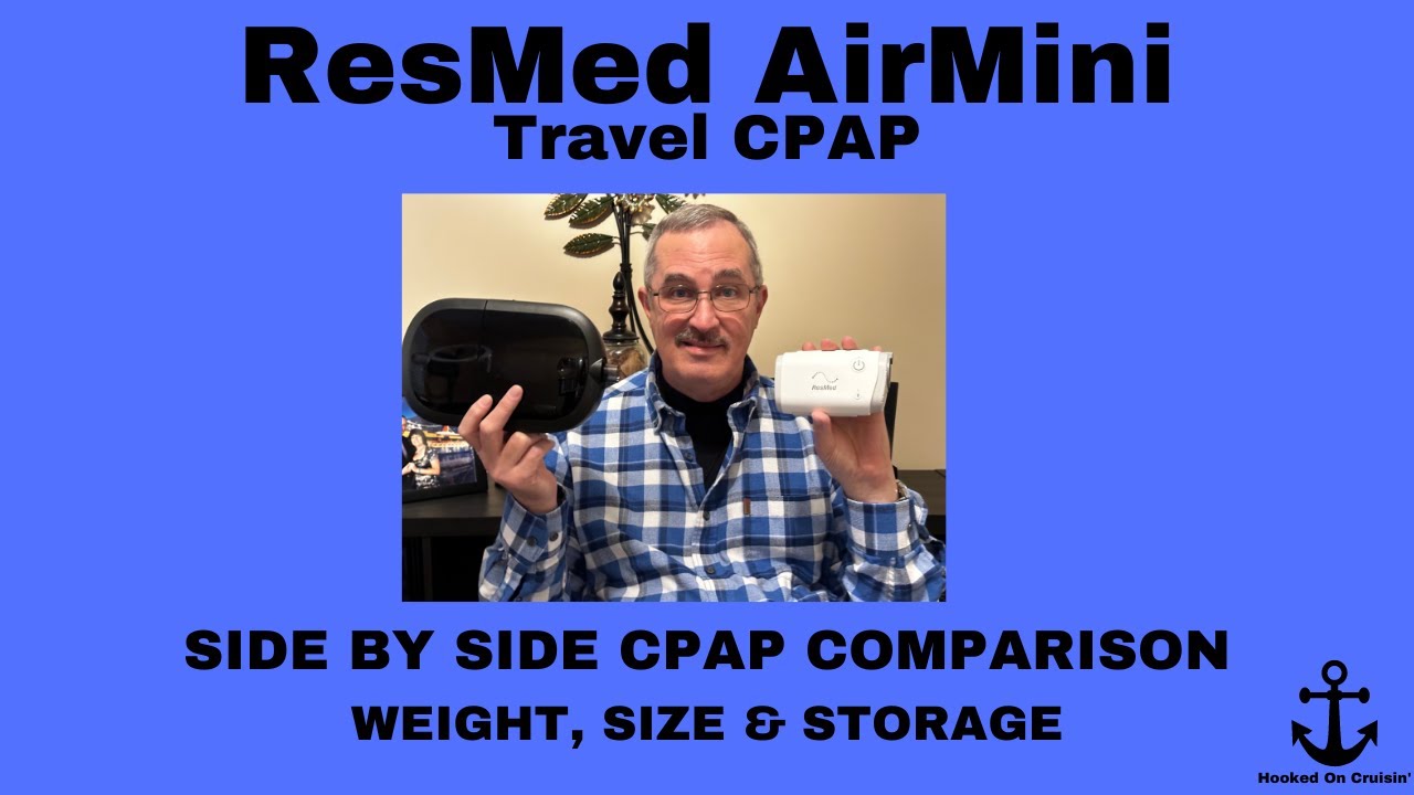 ResMed AirMini Travel CPAP vs Panasonic Dream Station 2! SIDE BY SIDE ...