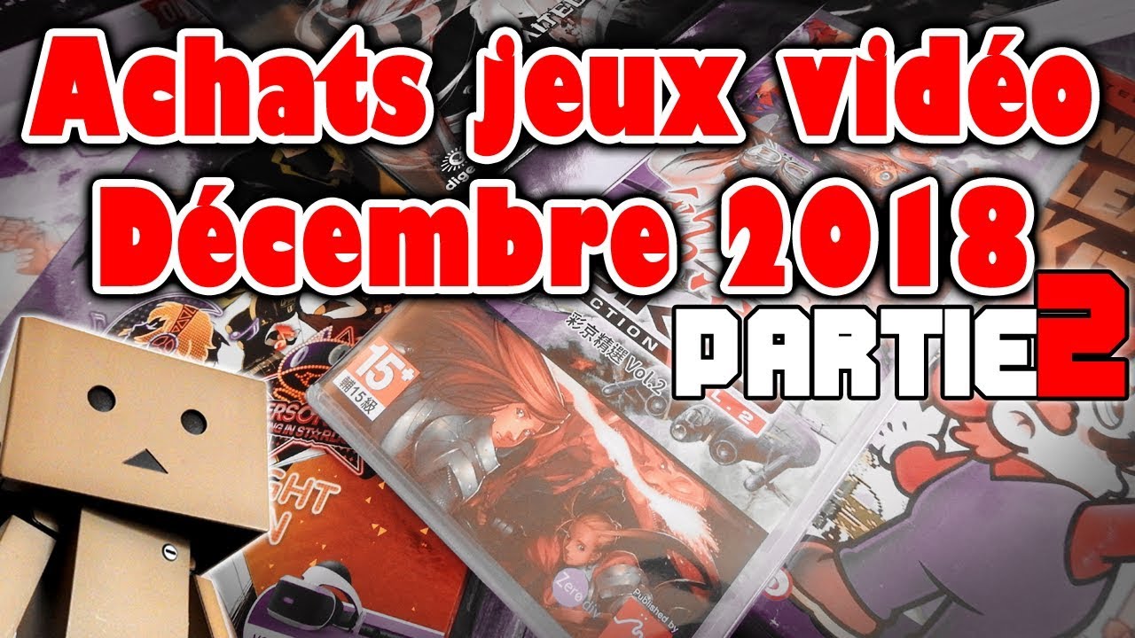 Achats jeux vidéo décembre 2018 partie 2 : du Mario et des shoot'em up ...