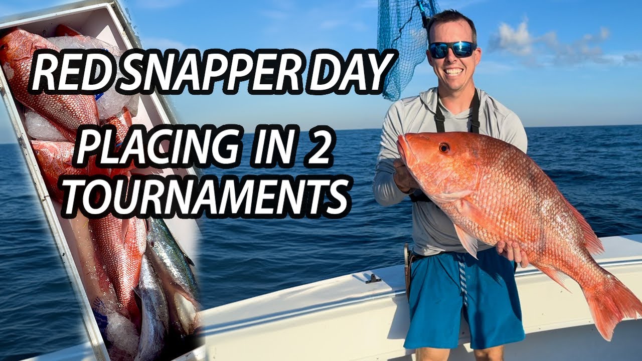 Fishing a Red Snapper Tournament! (21 lb Red Snapper!!) - YouTube