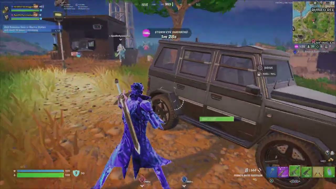 FORTNITE *NEW* Expressionist MONTAGUE Gameplay - YouTube