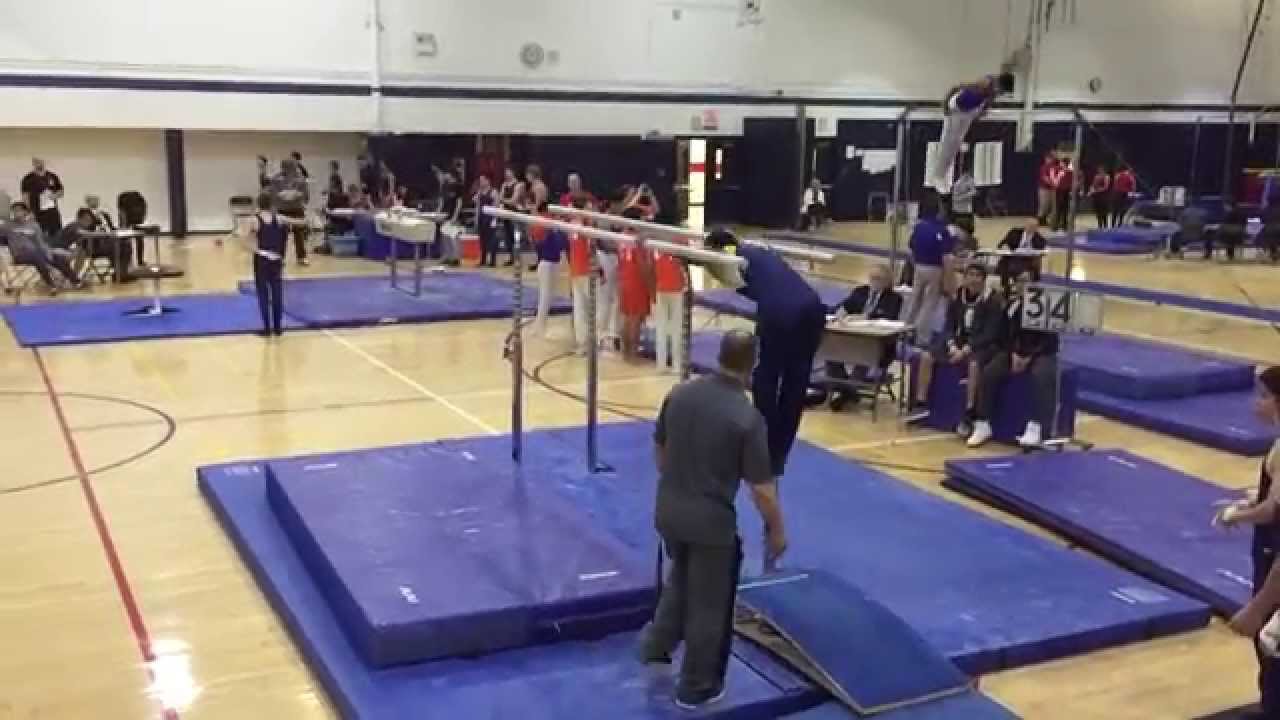Parallel Bars Freshman Boys Gymnastics - YouTube