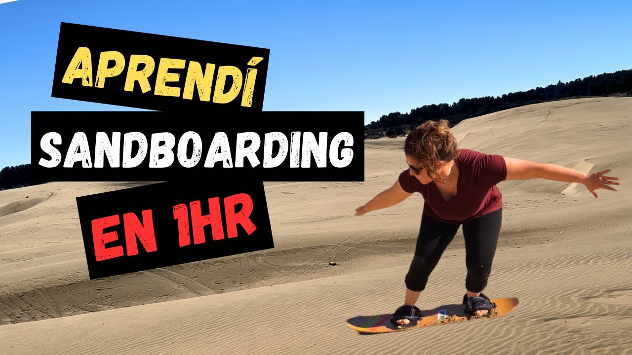 😳¡Aprendí SANDBOARDING en una HORA! - YouTube