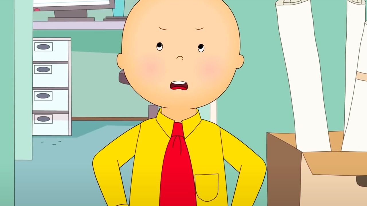 Caillou's New Job ★ Funny Animated Caillou | Cartoons for kids ...