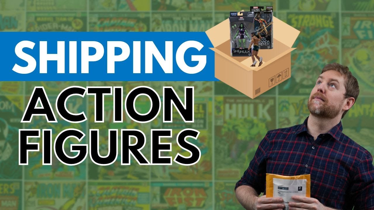 How to Package Action Figures for Ebay Shipping - YouTube