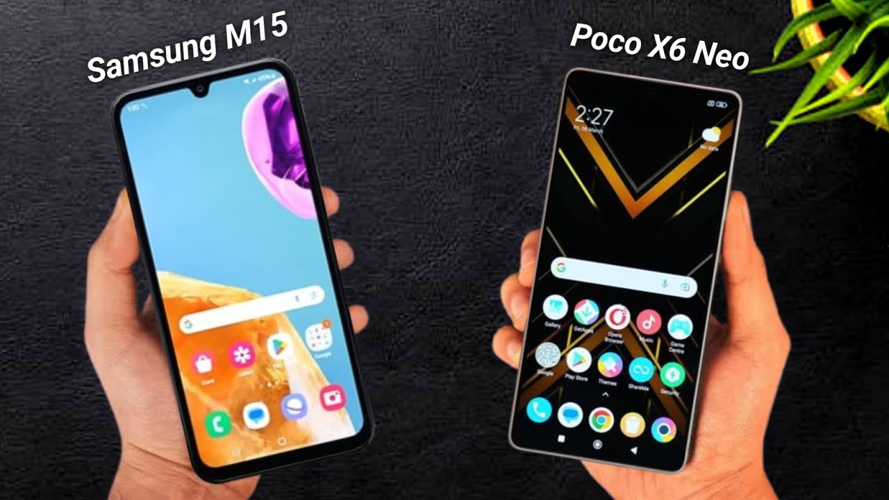 Samsung M15 5G vs Poco X6 Neo 5G | KAUN SA LE?🤔 Samsung m15 vs poco x6 ...