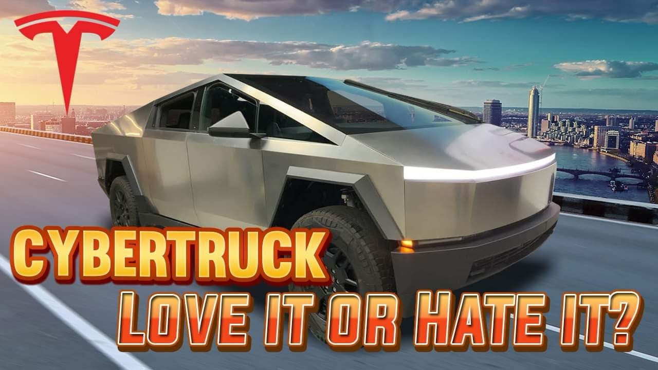 Tesla Cybertruck First Look: The Weirdest & Coolest Looking Truck ...