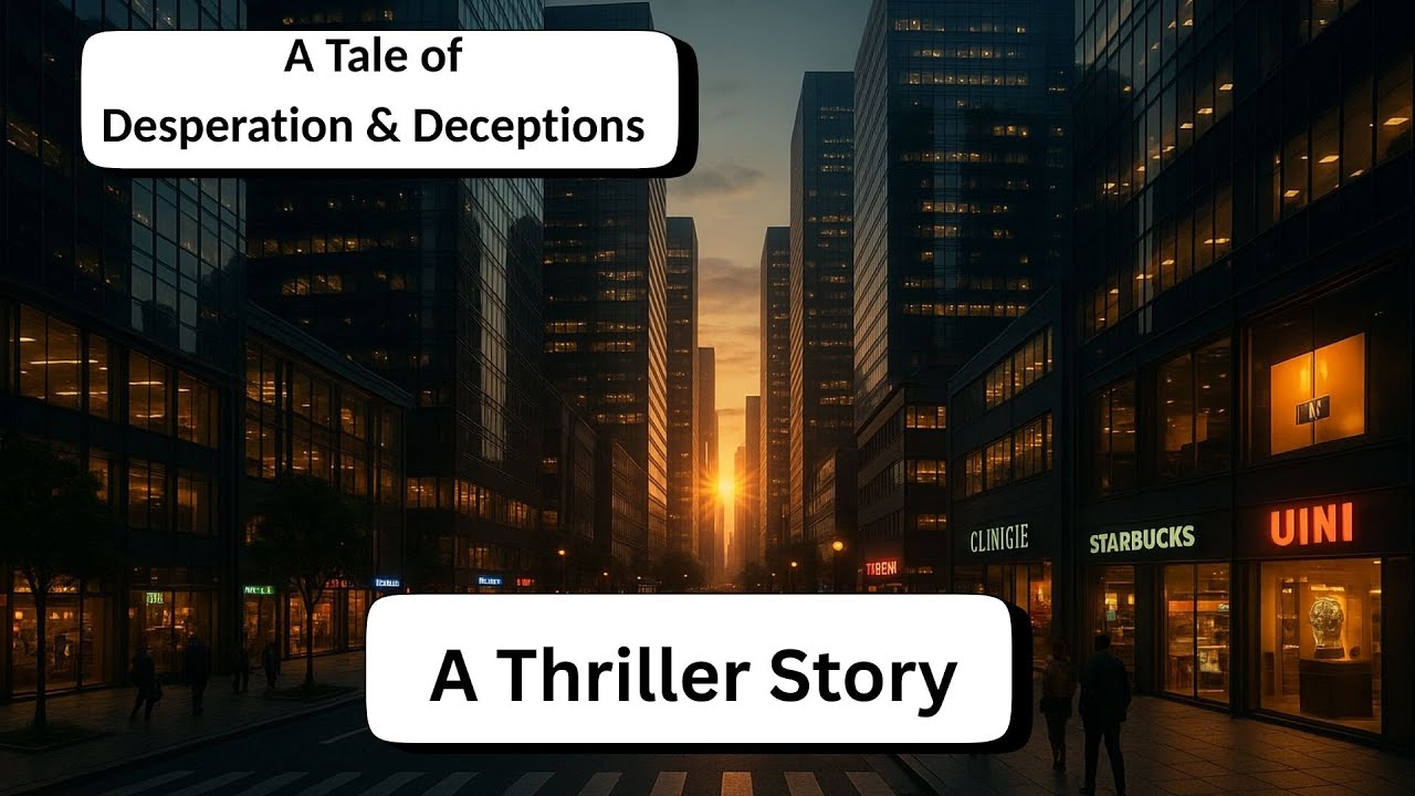 A Thriller Story- A Tale of Desperation and Deception - YouTube