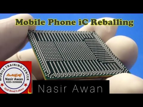 Mobile Repairing Course |Bga IC Rebelling & Change CPU ,MMC Power IC ...