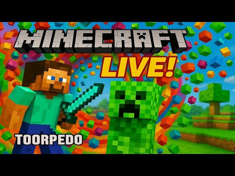 Live Stream: Building Together in Minecraft SMP World | #live #minecraft #smplive