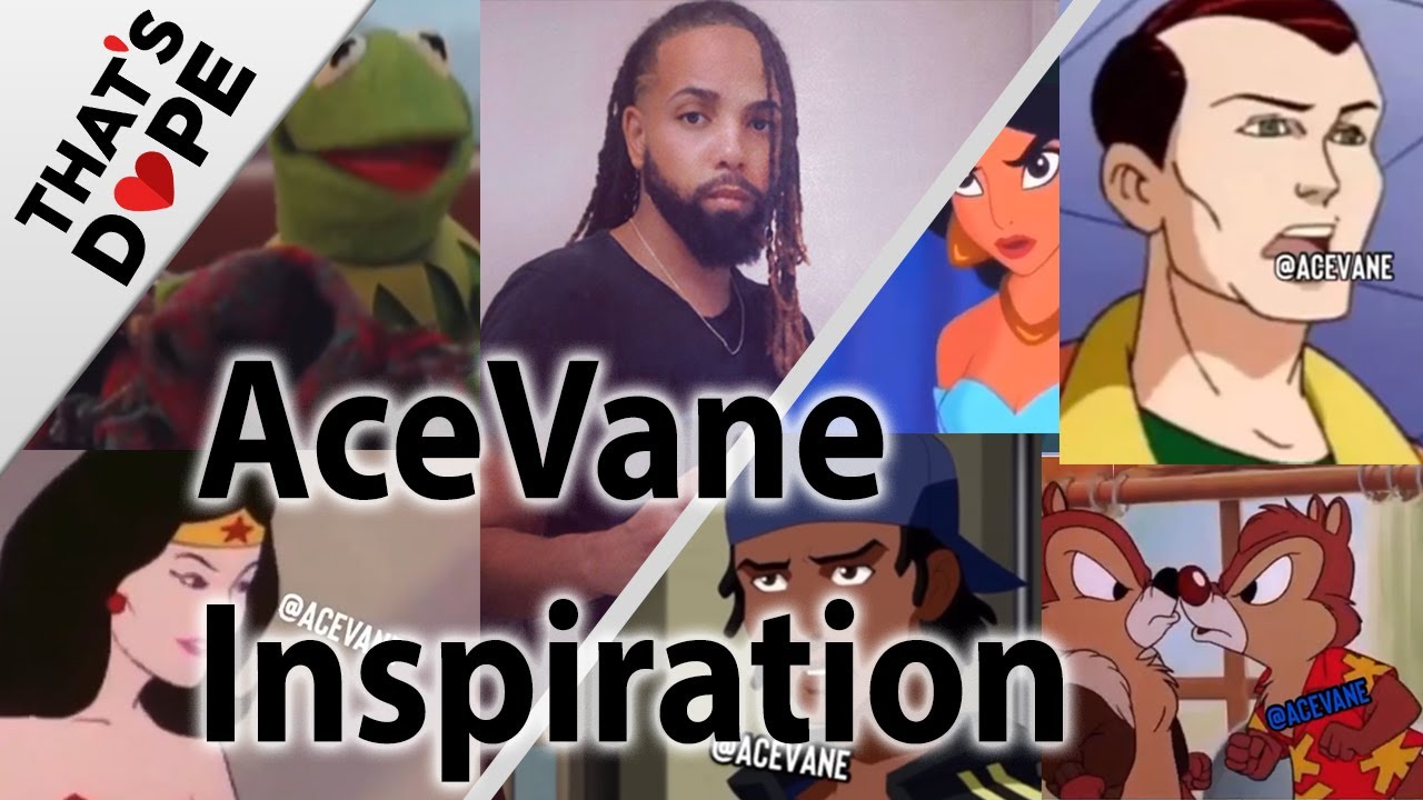 Ace Vane Cartoon Inspiration - That's Dope Episode 58 Clip - YouTube