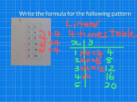 Converting tables to formulas - YouTube