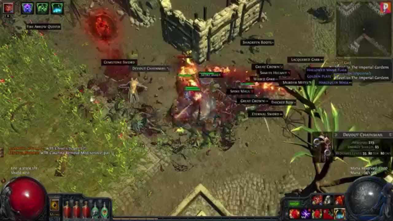 Path of Exile ｜Death Bowの守護神 - YouTube