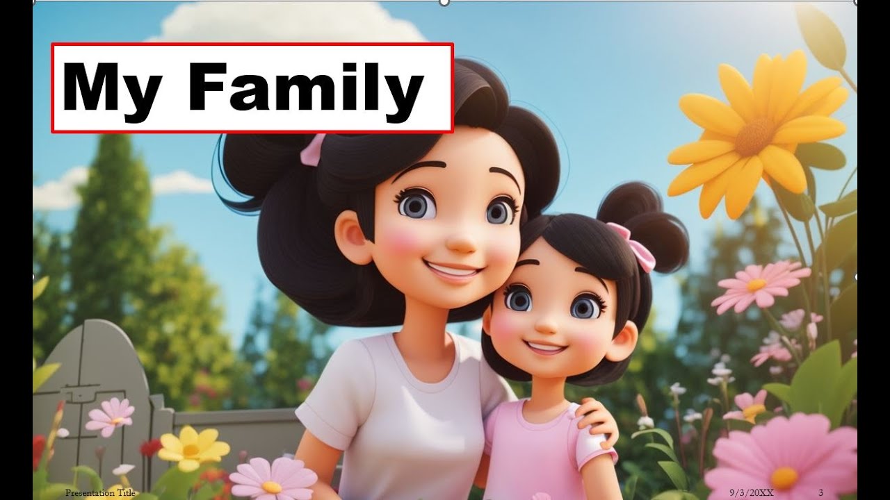 My Family | English Listening Skills - English Speaking Skills | Basic ...