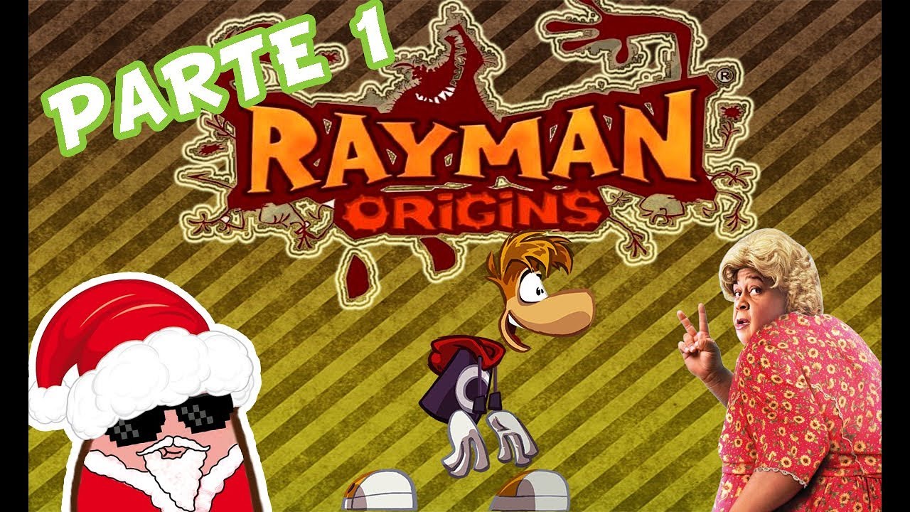 Rayman Origins: Goofy vs Tribilin- Parte 1- Master Papa - YouTube