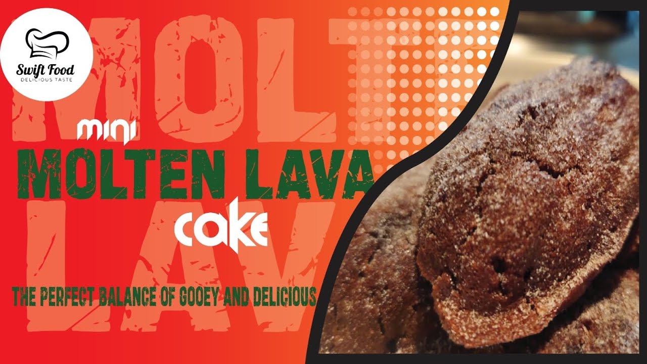 mini molten lava cake|mini chocolate lava cake|instant lunch box recipe ...