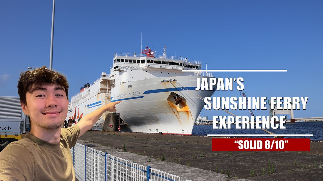 The Japanese Overnight Ferry Experience! (Ibaraki → Hokkaido) 19H TRIP ...