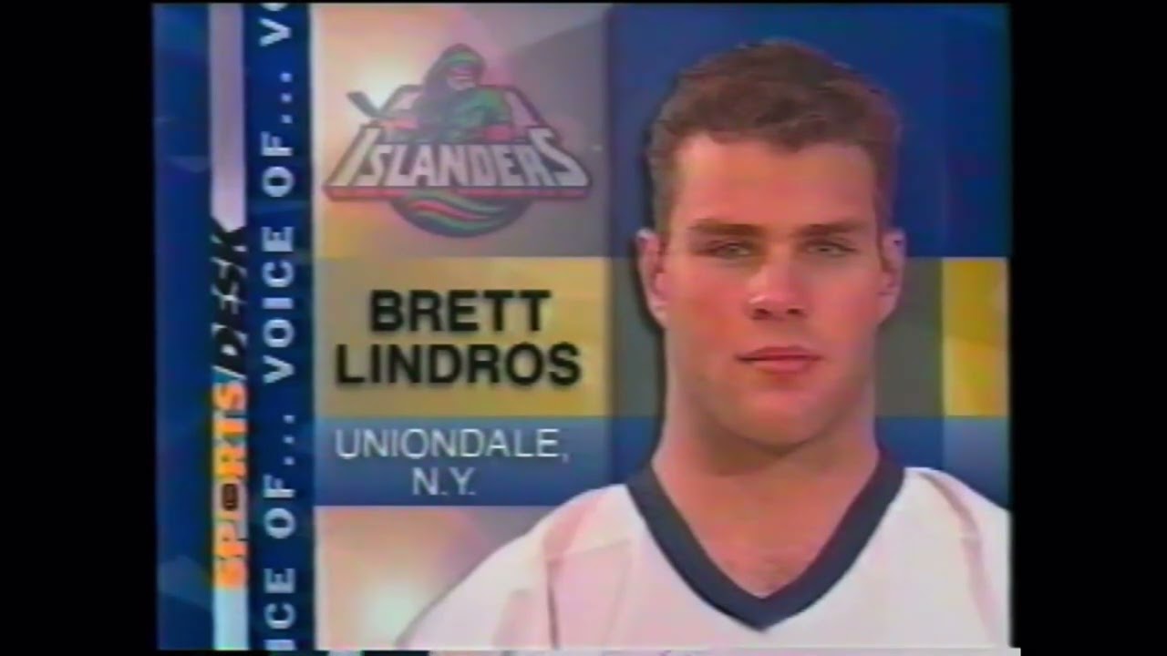 May 1 1996 Islanders’ Brett Lindros Retires from Hockey - TSN ...