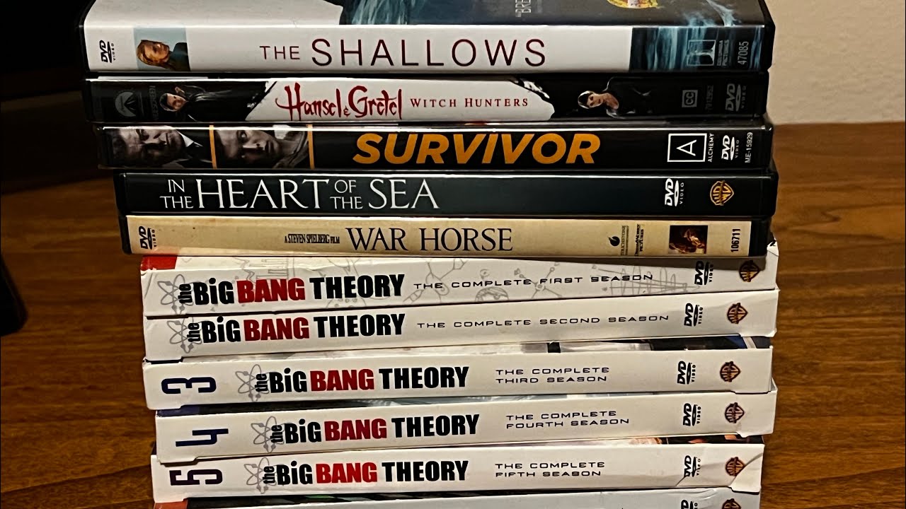 DVD Haul (Goodwill) - YouTube