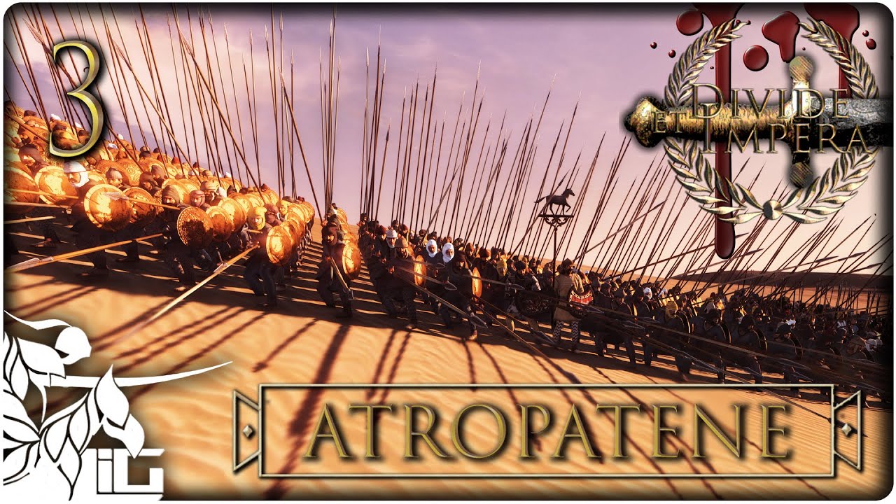 #3 ATROPATENE: Epic 4000 vs 6500 Total War: Rome II [DeI Mod] - YouTube