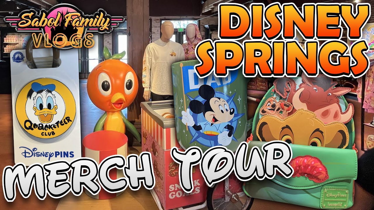 DISNEY SPRINGS NEW MERCHANDISE TOUR April 2024 | Walt Disney World ...