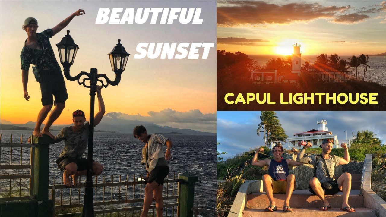 BEST Lighthouse In The PHILIPPINES? | Stunningly BEAUTIFUL Sunset In ...