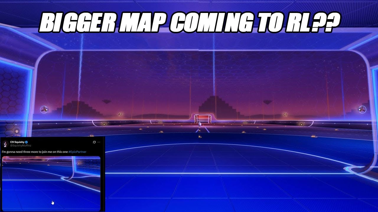 *NEW* BIGGER MAP Competitive Coming To Rocket League!?!?! - Rocket ...