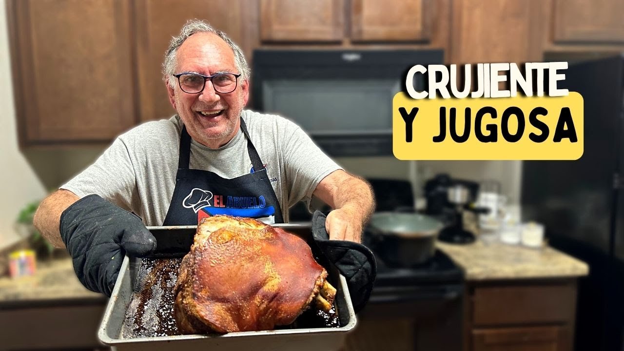 Cómo hacer el mejor Pernil Asado con la piel Crujiente y Jugosa. Pierna ...