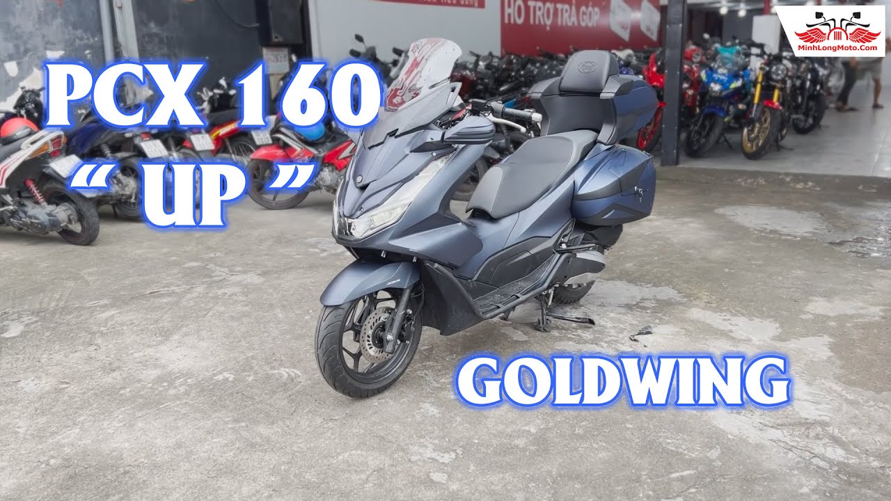 PCX 160 ABS " HÓA THÂN" GOLDWING : CÓ GÌ???? - YouTube